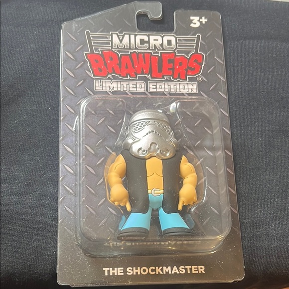 WWE | Toys | Wwe Micro Brawlers Limited Edition Figure Silver Black ...